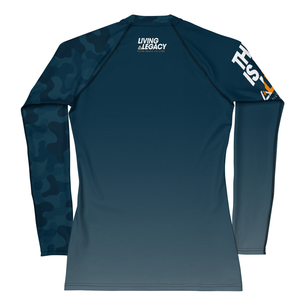 Blue Camo Rash Guard – Rilion Gracie Store